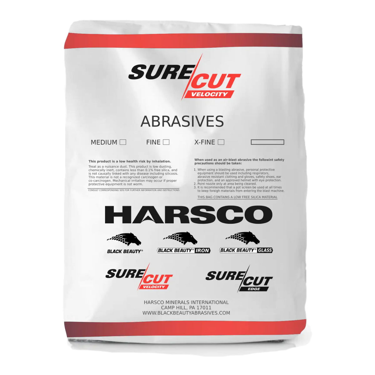Sure/Cut Velocity Slag Abrasive – Black Beauty – sandblast solutions